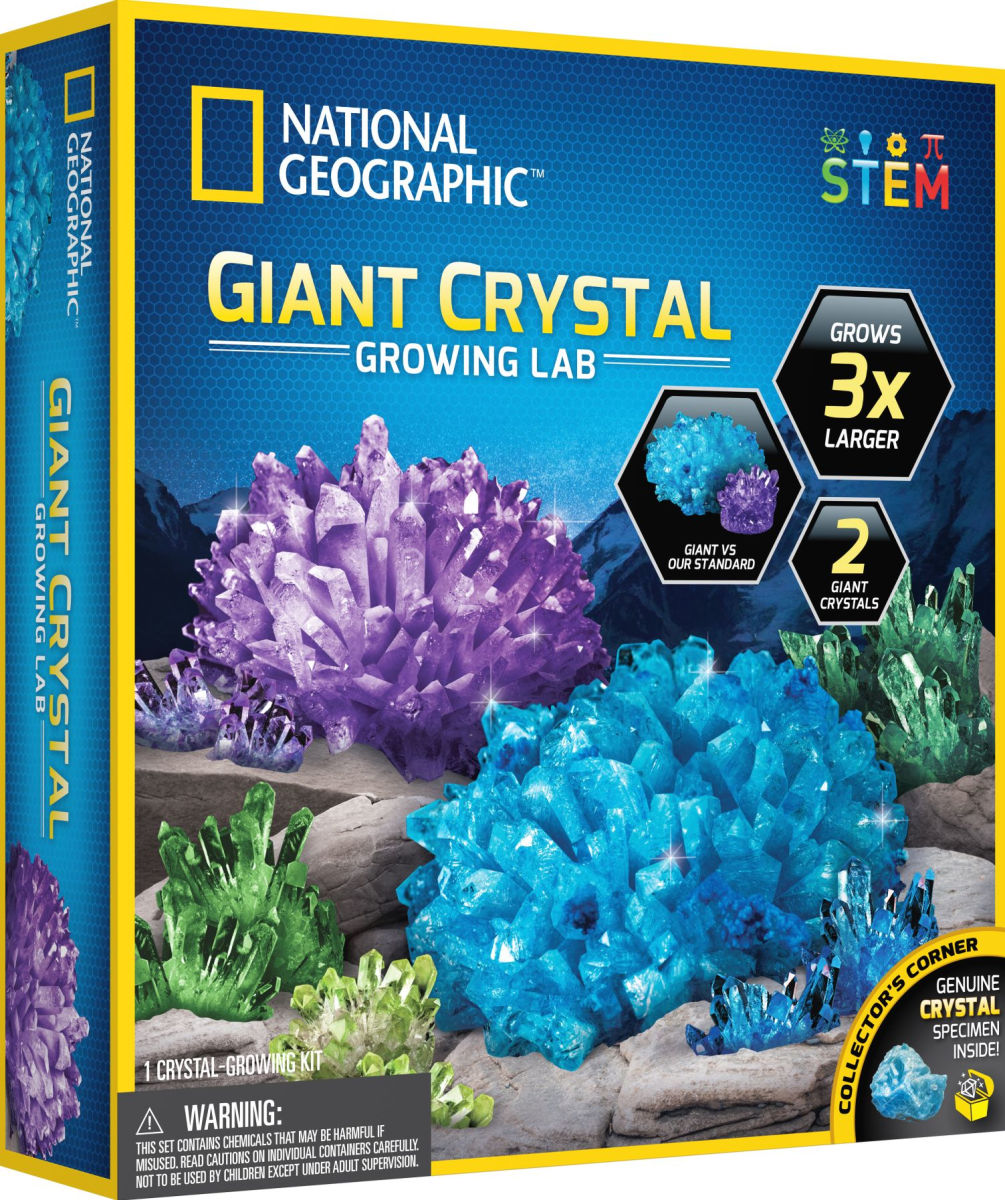NATIONAL GEOGRAPHIC Giant Crystal Growing Lab - Toy City Online